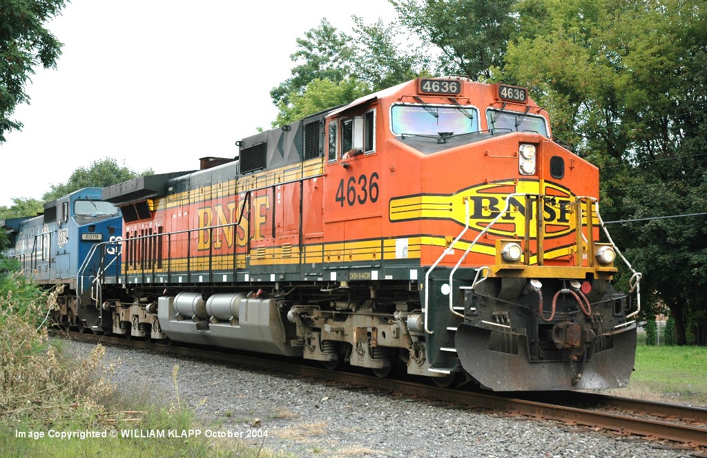 BNSF 4636 NS 13T